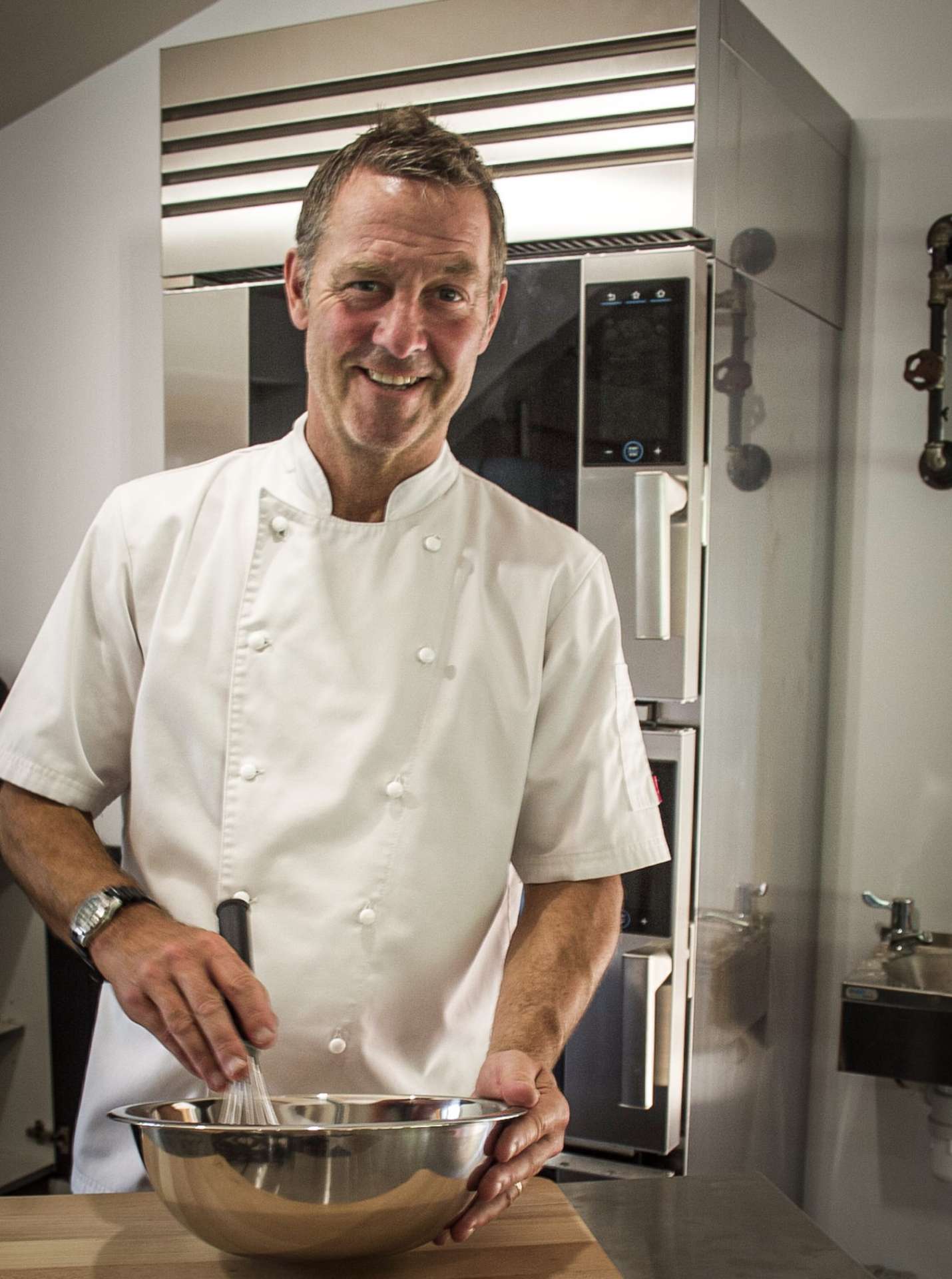 Chef Tutor Lee Maycock Tewinbury Cookery School