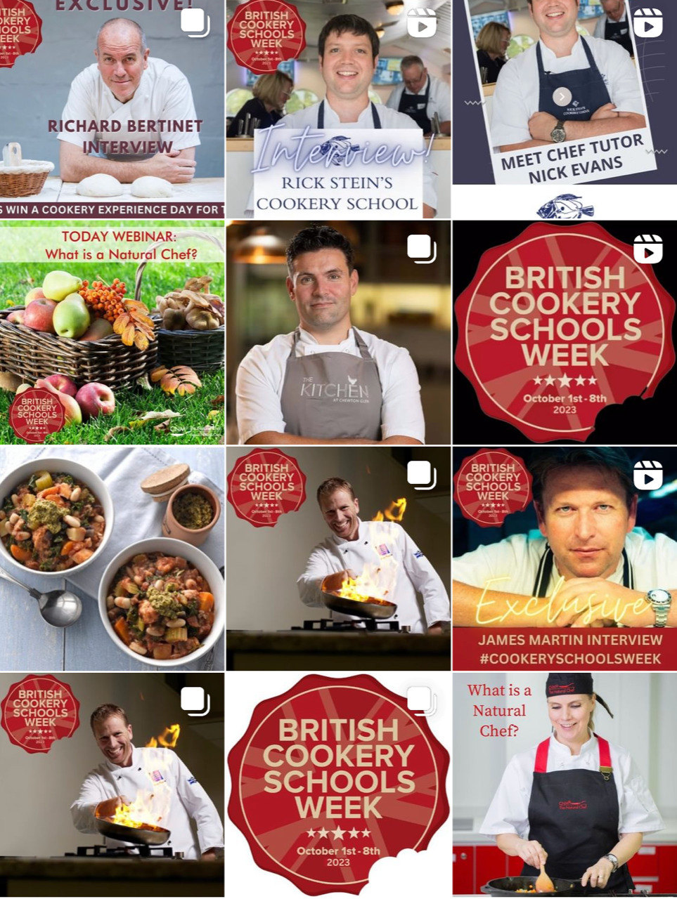 British Cookery Schools Week Round-up - Independent Cookery Schools